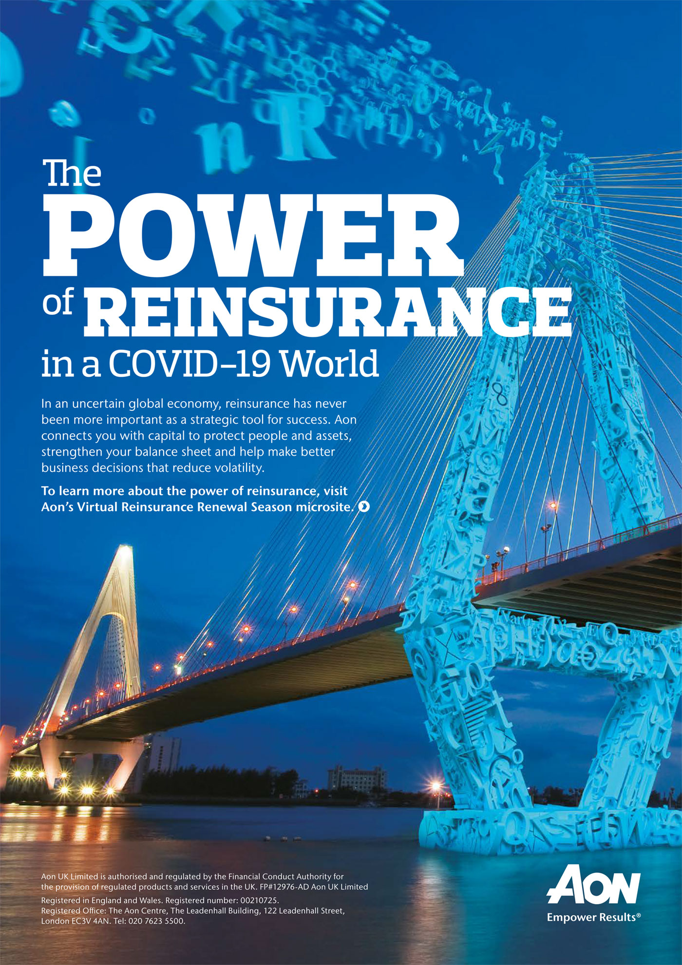 Ad: Aon Power of Reinsurance